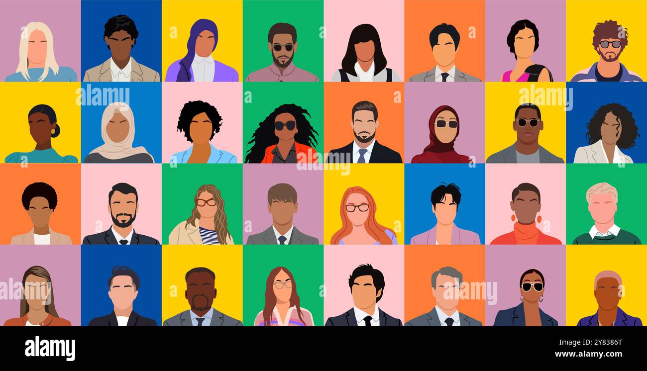 Black hispanic women Stock Vector Images - Alamy