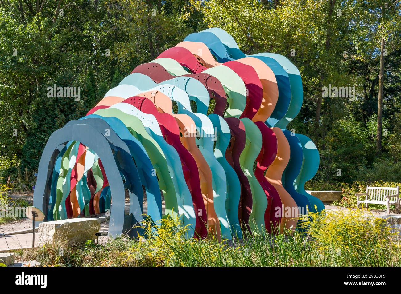 Chromatic passage sculpture hi-res stock photography and images - Alamy
