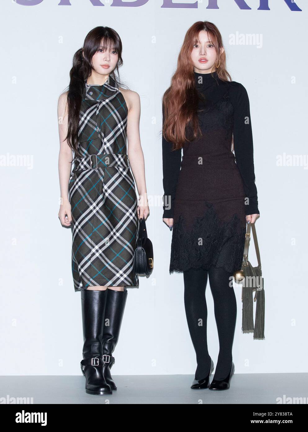 Seoul, South Korea. 2nd Oct, 2024. (L to R) Japanese singer Moka and ...