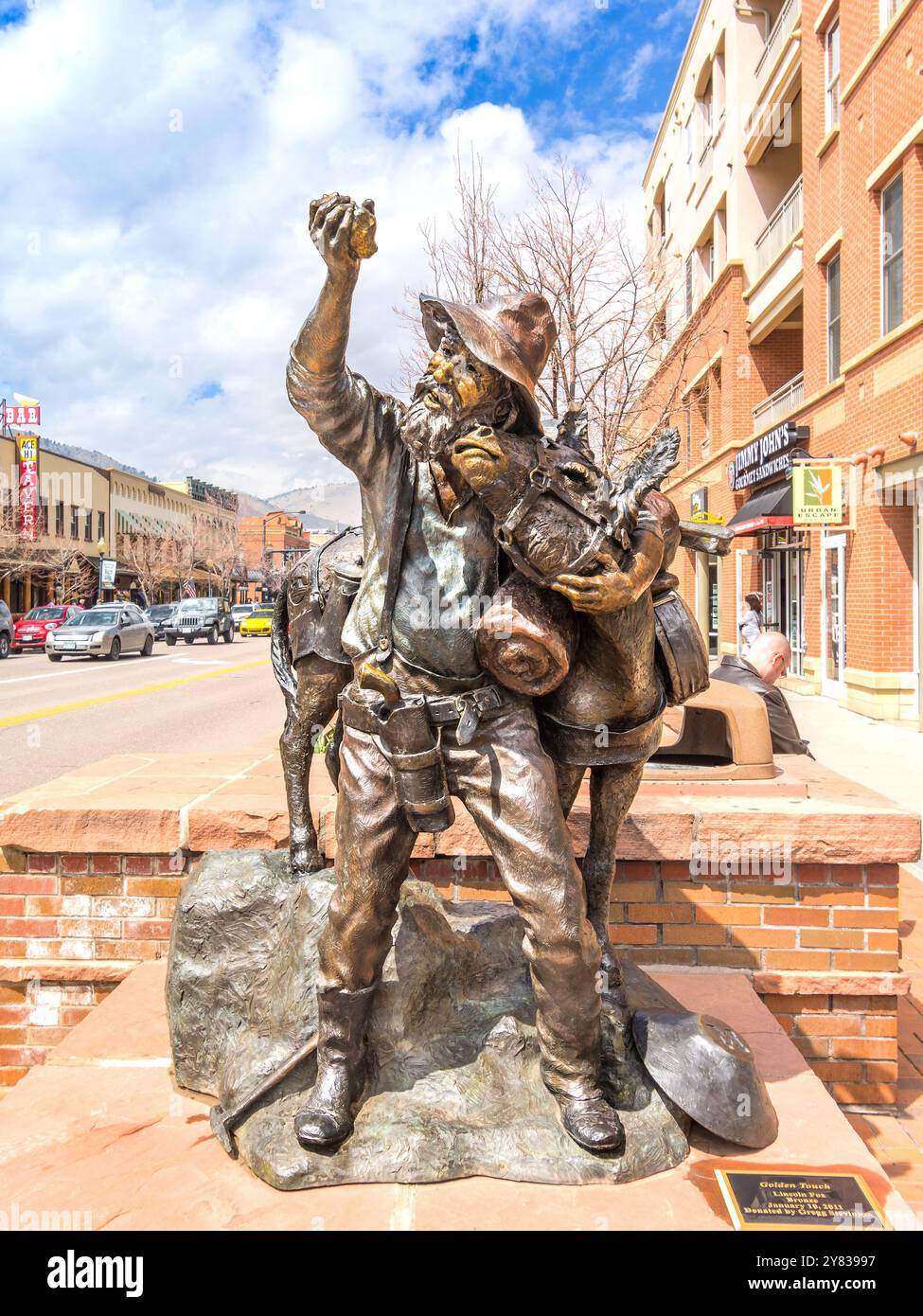 Gold prospector donkey hi-res stock photography and images - Alamy