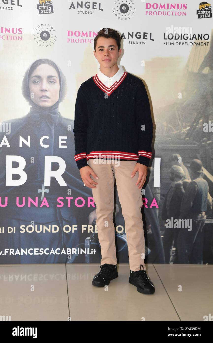 Rome: Cinema Adriano. Photocall film Francesca Cabrini. In the photo ...