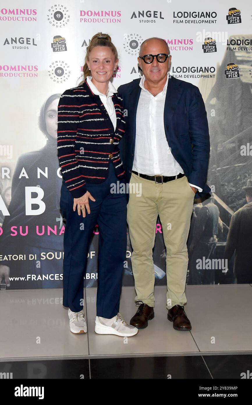 Rome: Cinema Adriano. Photocall film Francesca Cabrini. In the photo ...