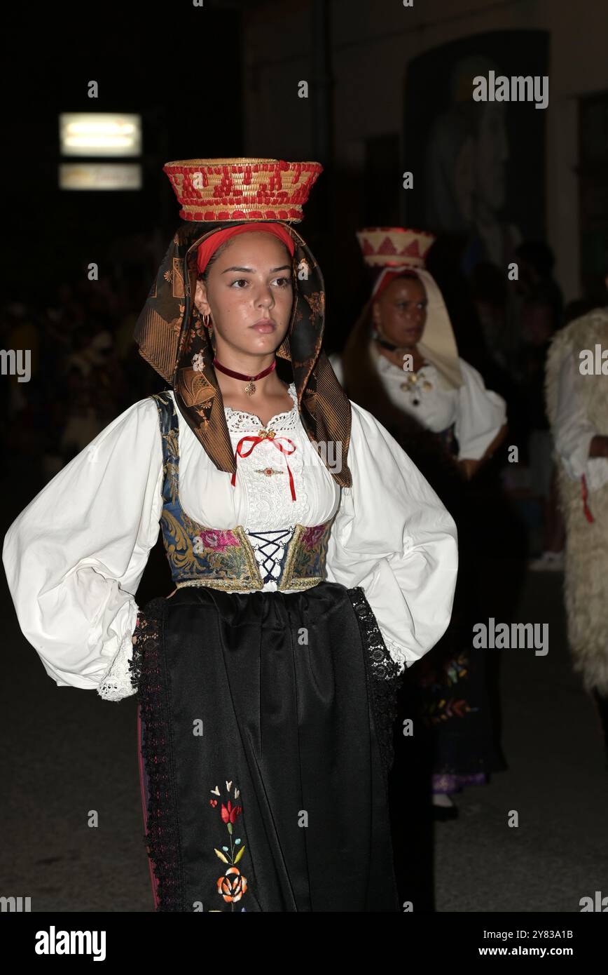 August 8th 2024, Muravera Traditional Sardinian event of masks and ...