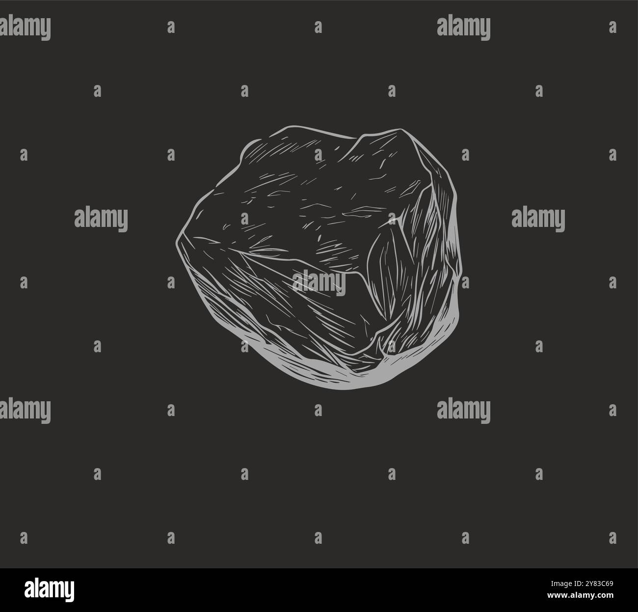 Stone, Rock hand-drawn Illustration Stone, Rock hand-drawn Illustration ...