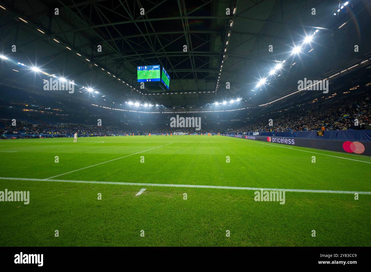 Veltins arena champions league hi-res stock photography and images - Alamy