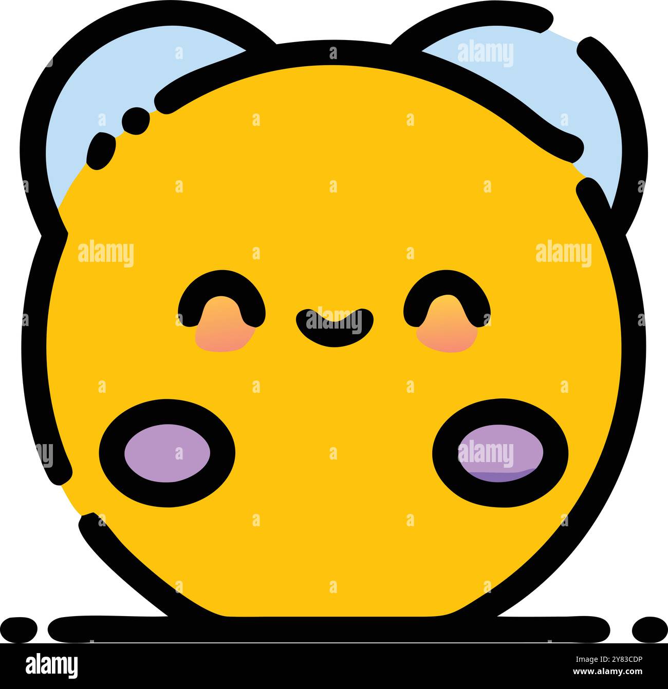 Big cheeks Stock Vector Images - Alamy