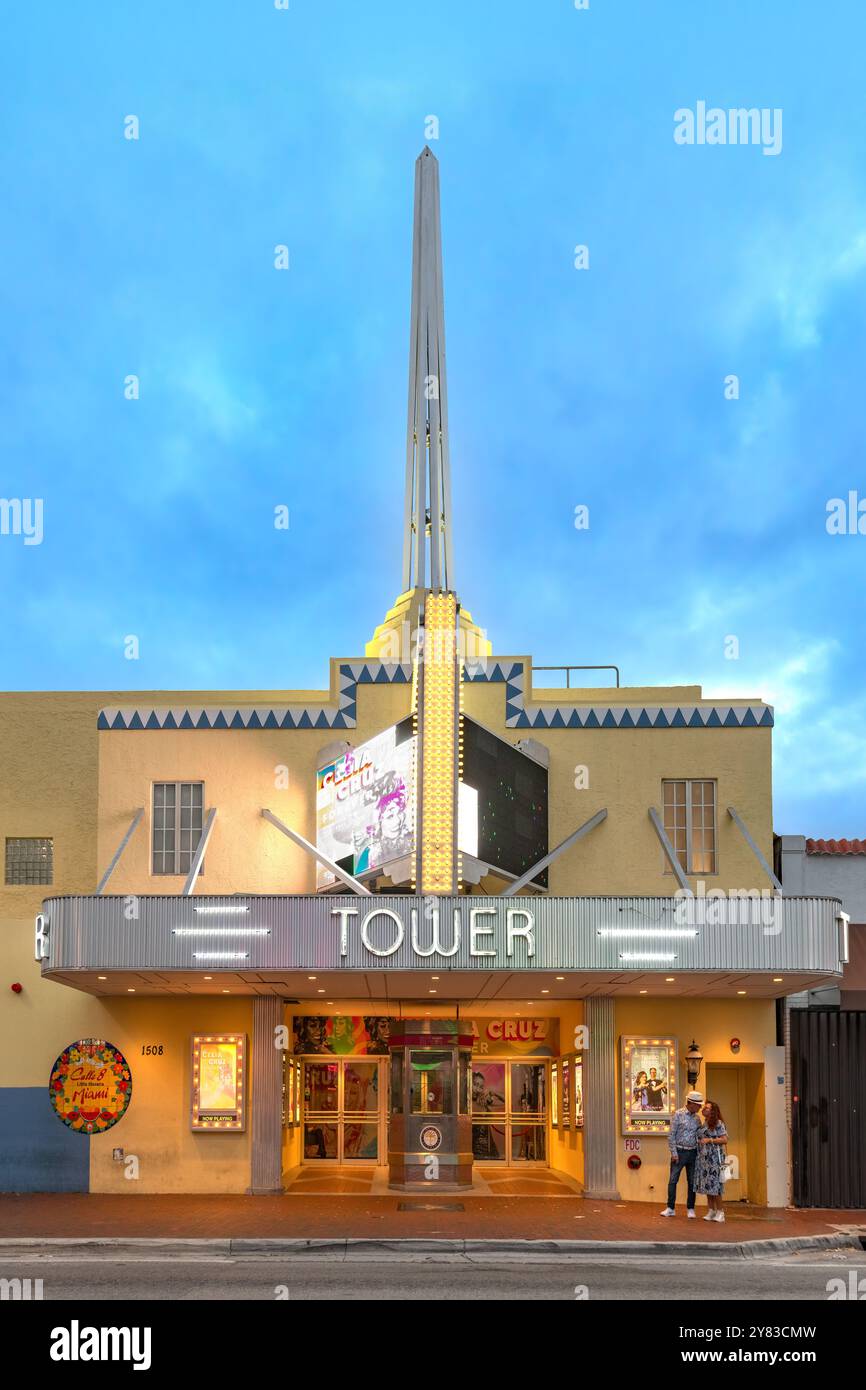 Little havana tower theater hi-res stock photography and images - Alamy