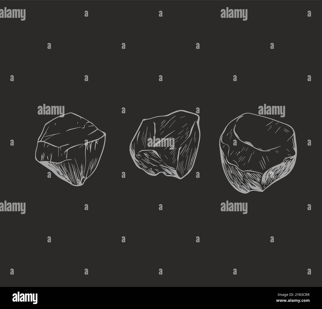 Stone, Rock hand-drawn Illustration Stone, Rock hand-drawn Illustration ...