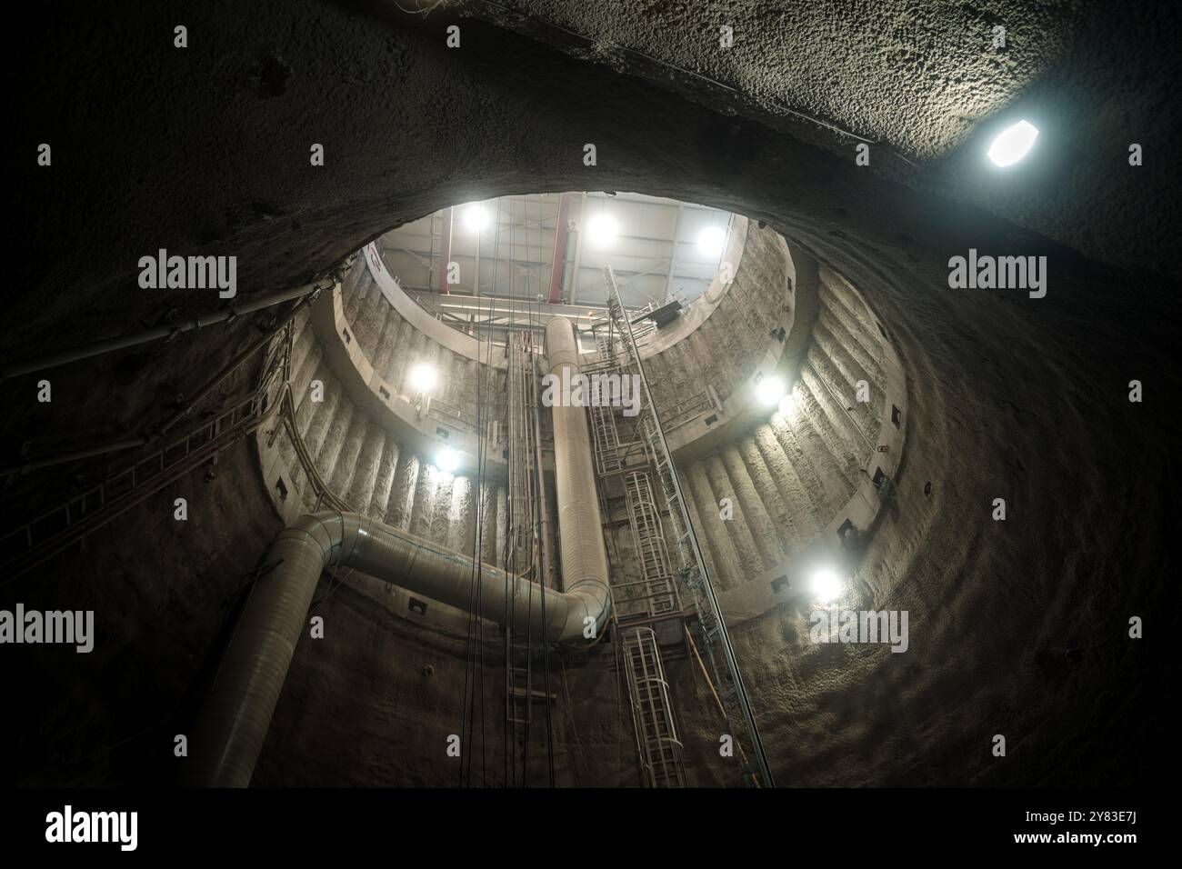 Prague Metro D Building Process Stock Photo - Alamy