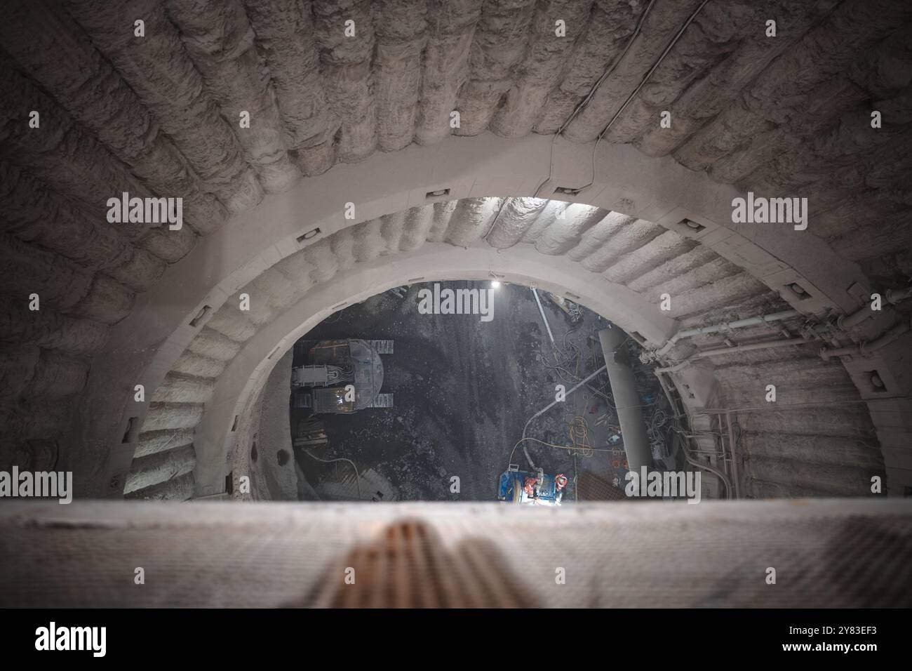 Prague Metro D Building Process Stock Photo - Alamy