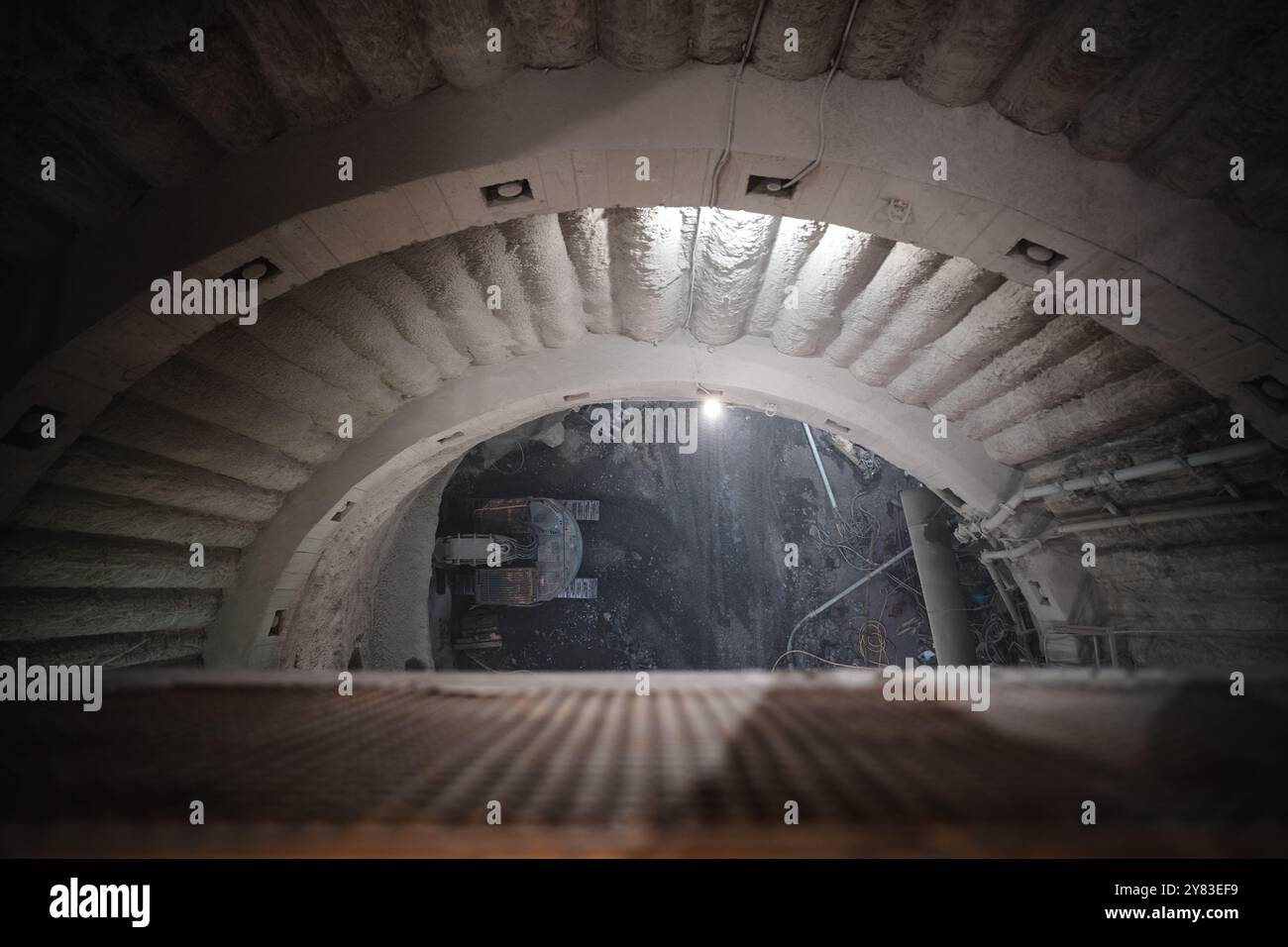 Prague Metro D Building Process Stock Photo - Alamy