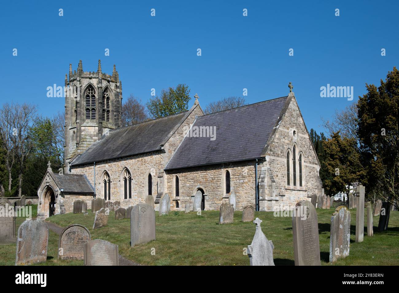 All Saints' Church, Sancton, East Yorkshire, England Stock Photo - Alamy