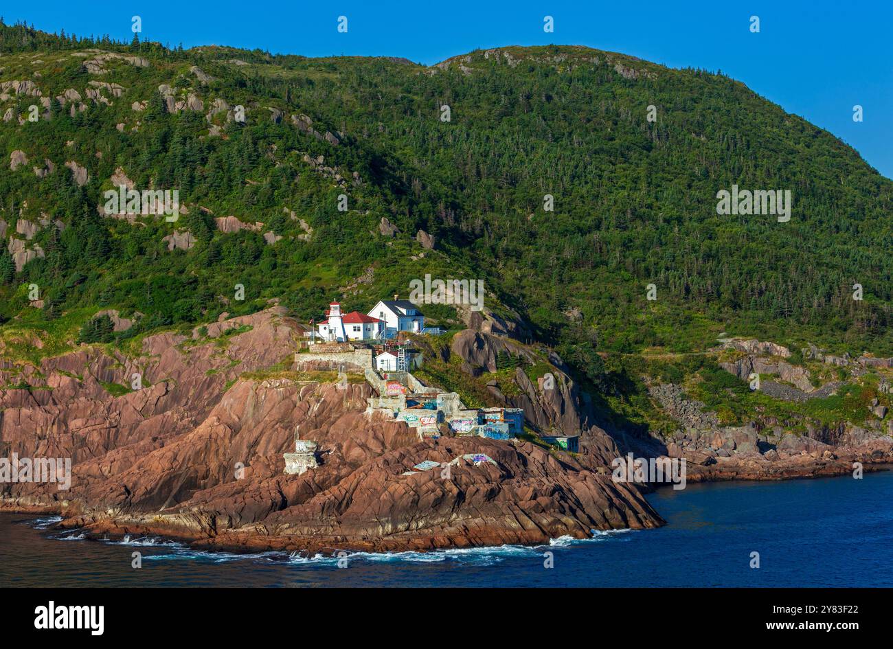Fort Amherst Lighthouse, St. John's, Newfoundland & Labrador, Canada ...