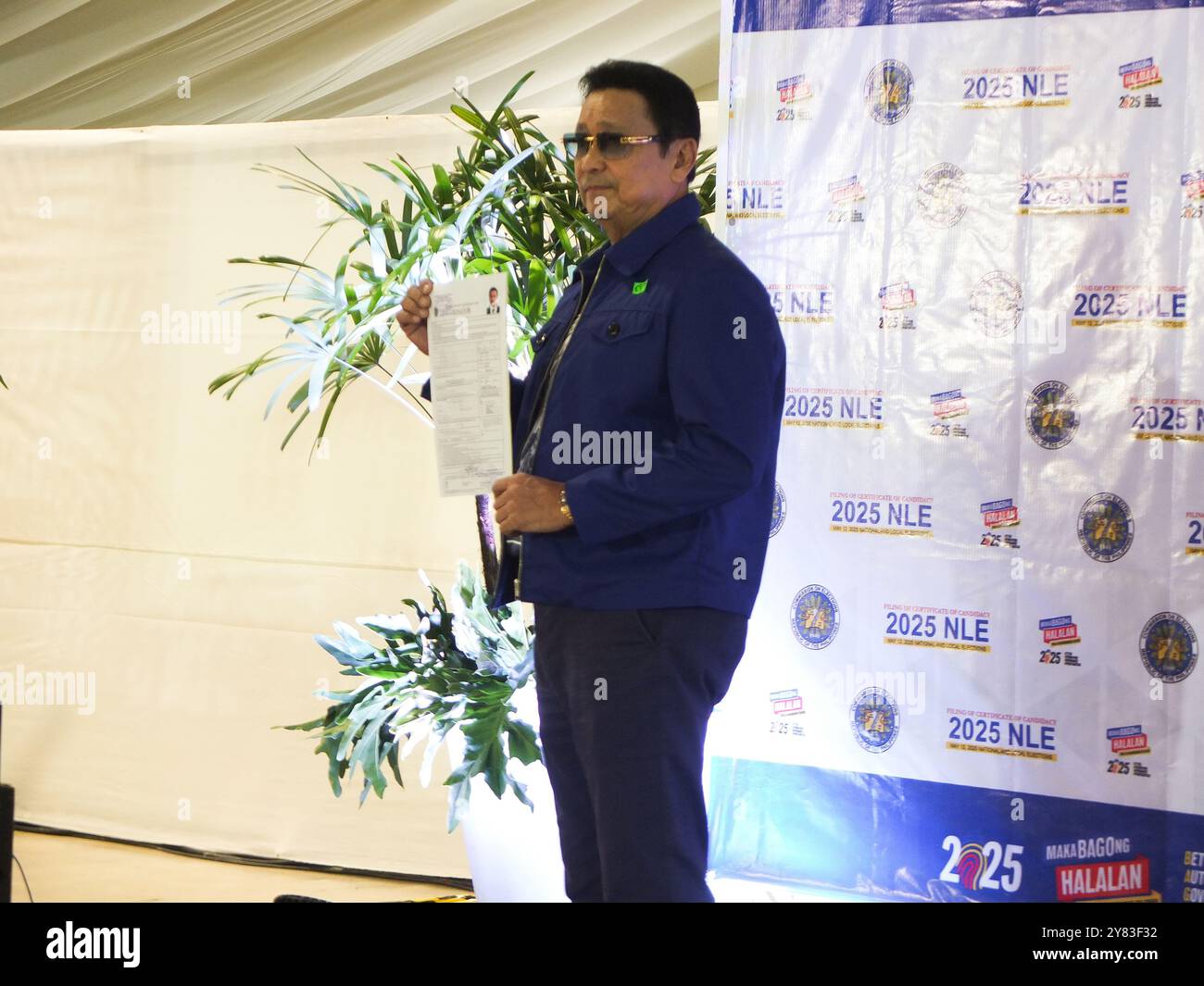 Manila, Philippines. 02nd Oct, 2024. Movie actor/Politician Lito Lapid ...