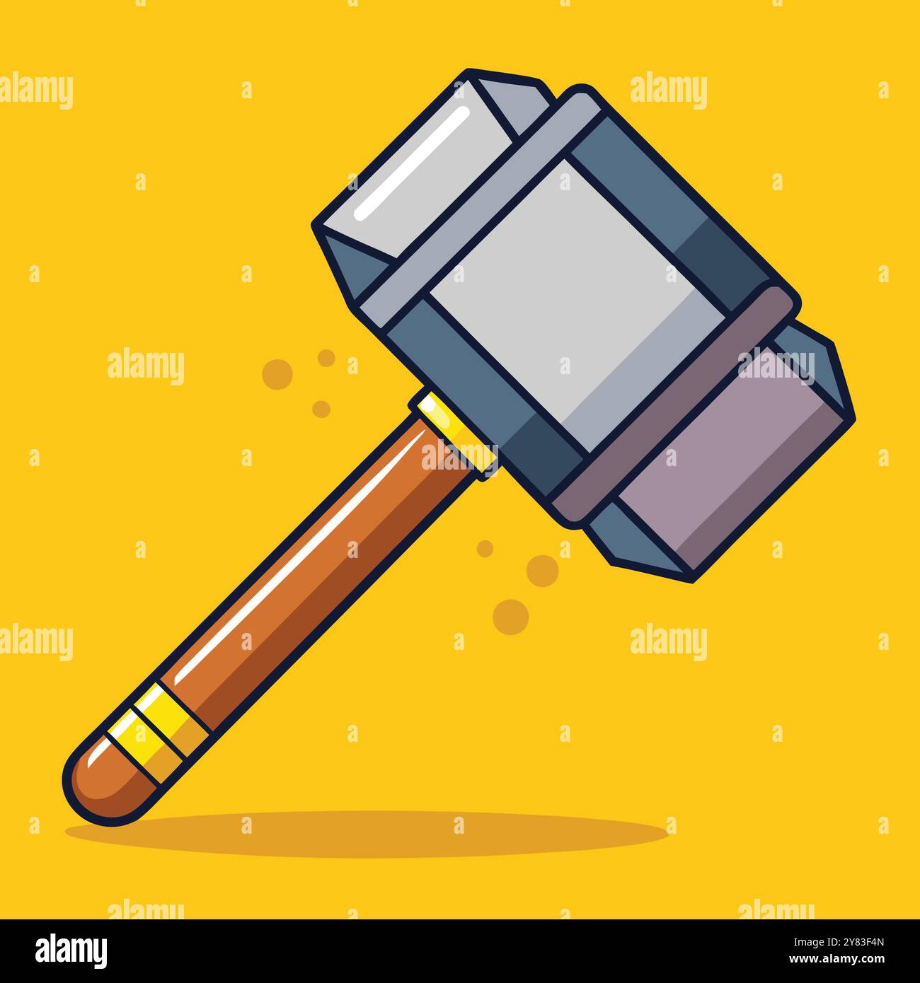 Hammer animation Stock Vector Images - Alamy