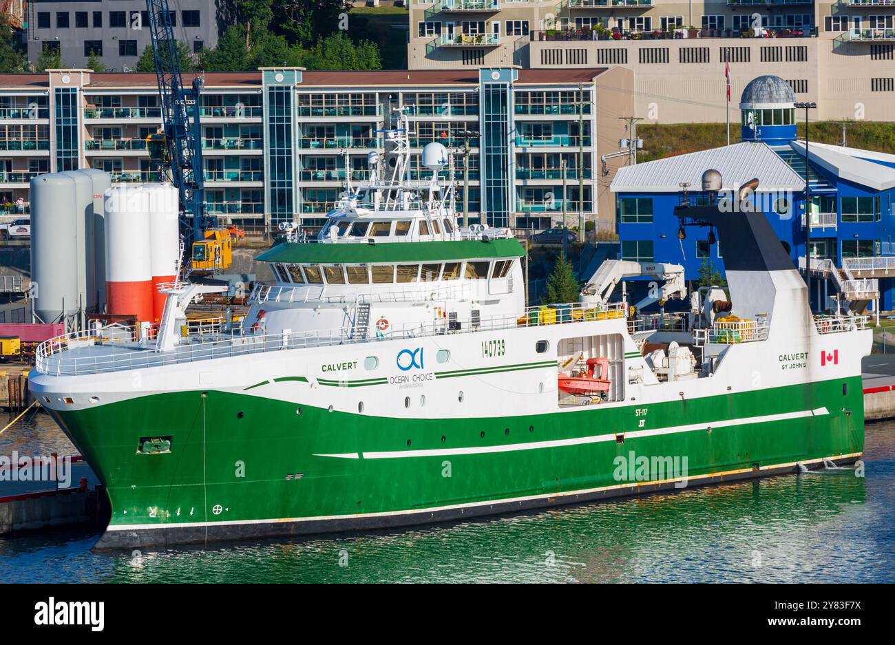 Fishing trawler Calvert, St. John's, Newfoundland & Labrador, Canada ...