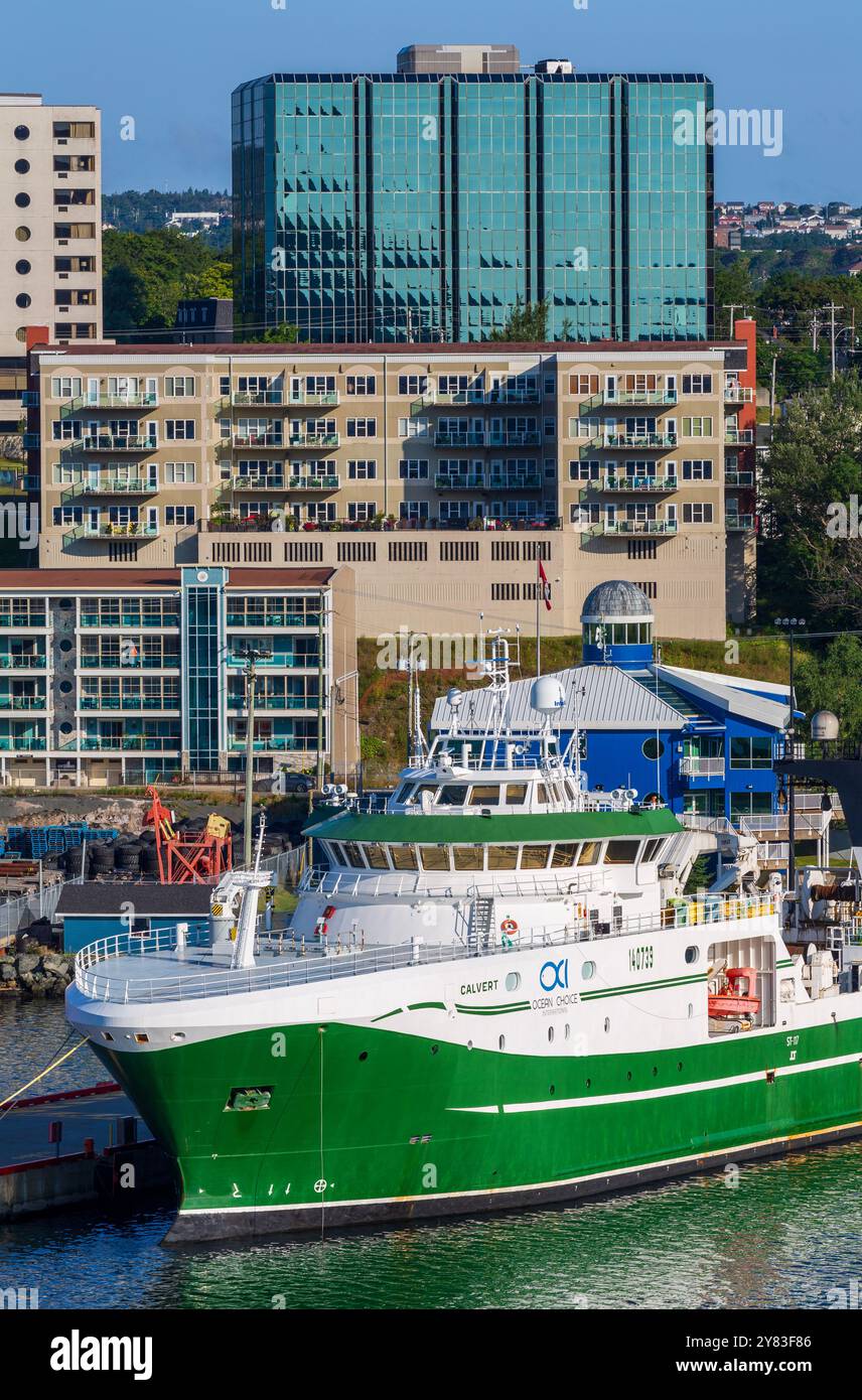 Fishing trawler Calvert, St. John's, Newfoundland & Labrador, Canada ...