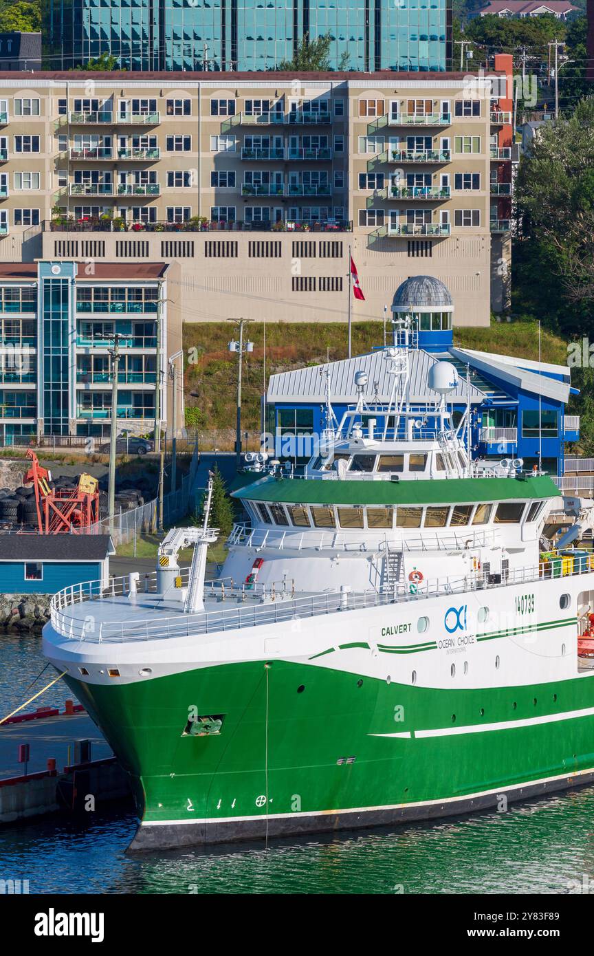 Fishing trawler Calvert, St. John's, Newfoundland & Labrador, Canada ...