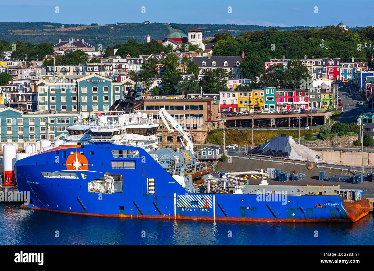 Horizon Arctic supply vessel, St. John's, Newfoundland & Labrador ...