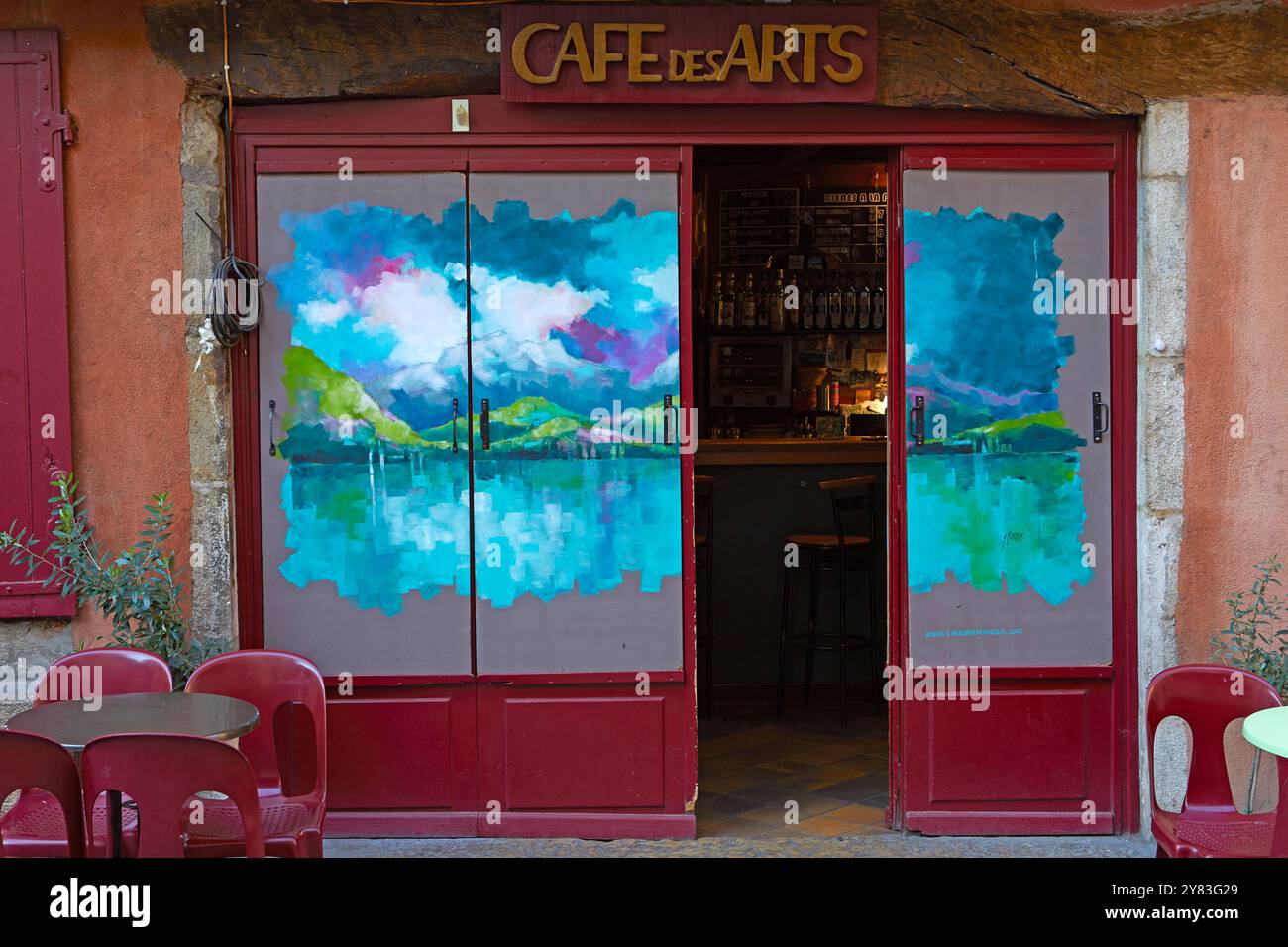 Traditional shops in Annecy, France Stock Photo - Alamy
