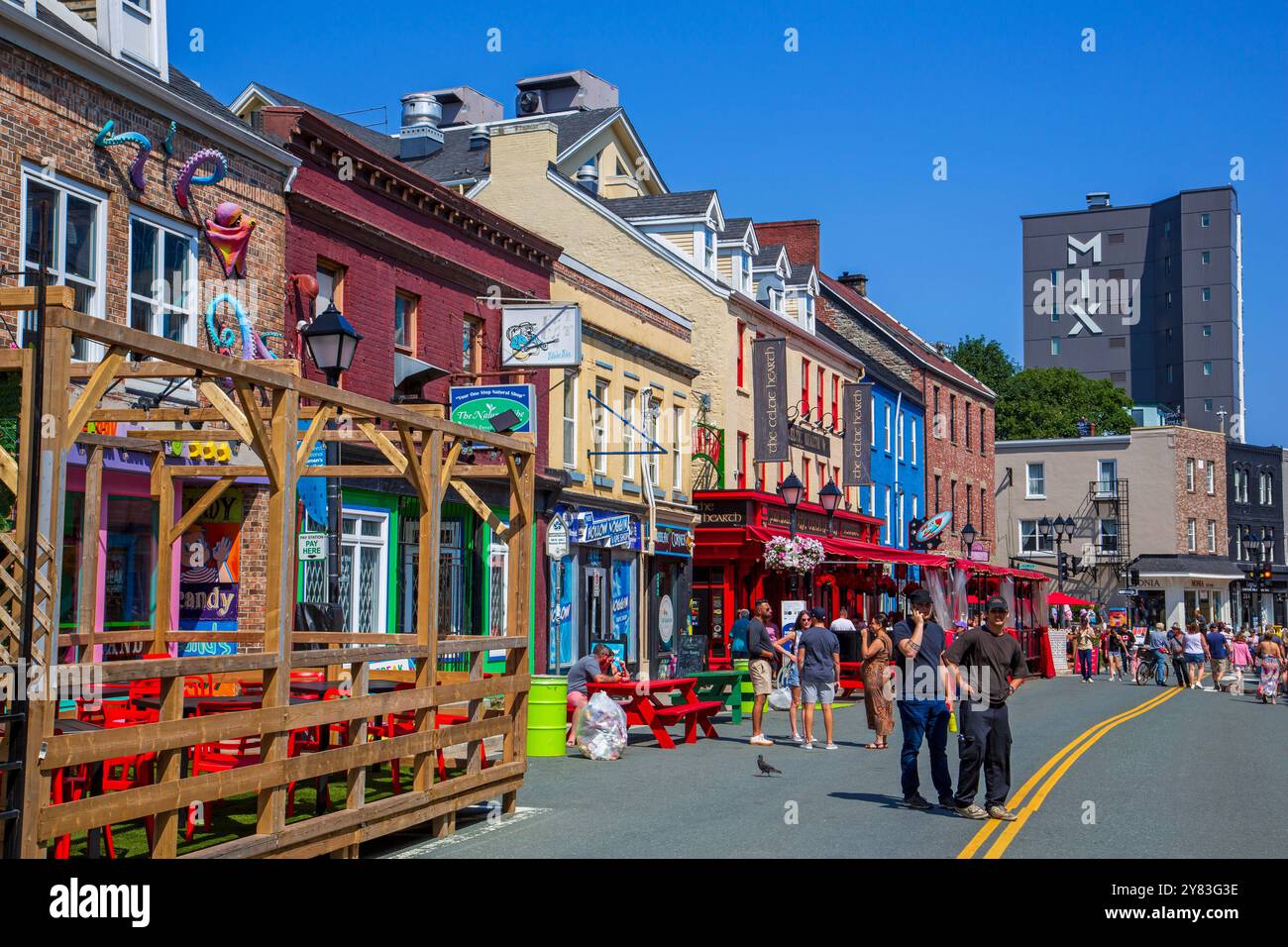 Water Street, St. John's, Newfoundland, Canada Stock Photo - Alamy