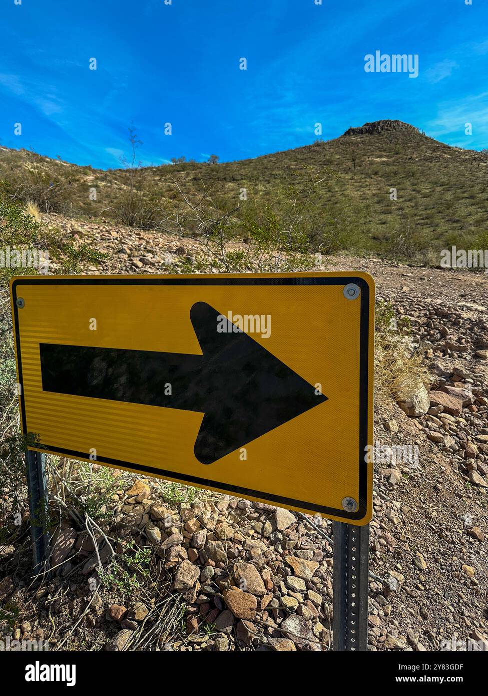 Directional sign drive in hi-res stock photography and images - Alamy