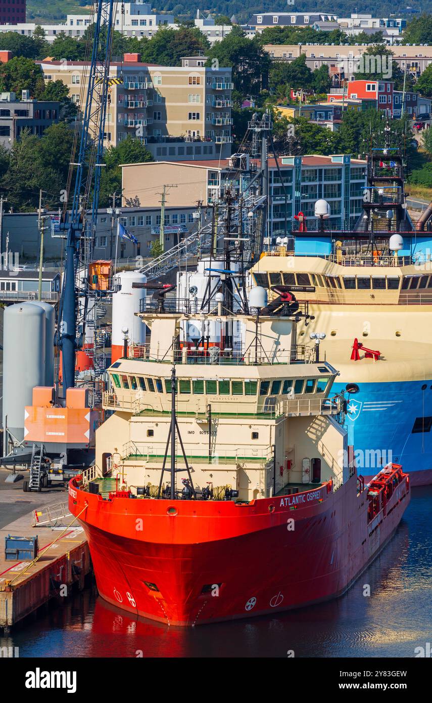 Fishing trawler, St. John's, Newfoundland, Canada Stock Photo - Alamy