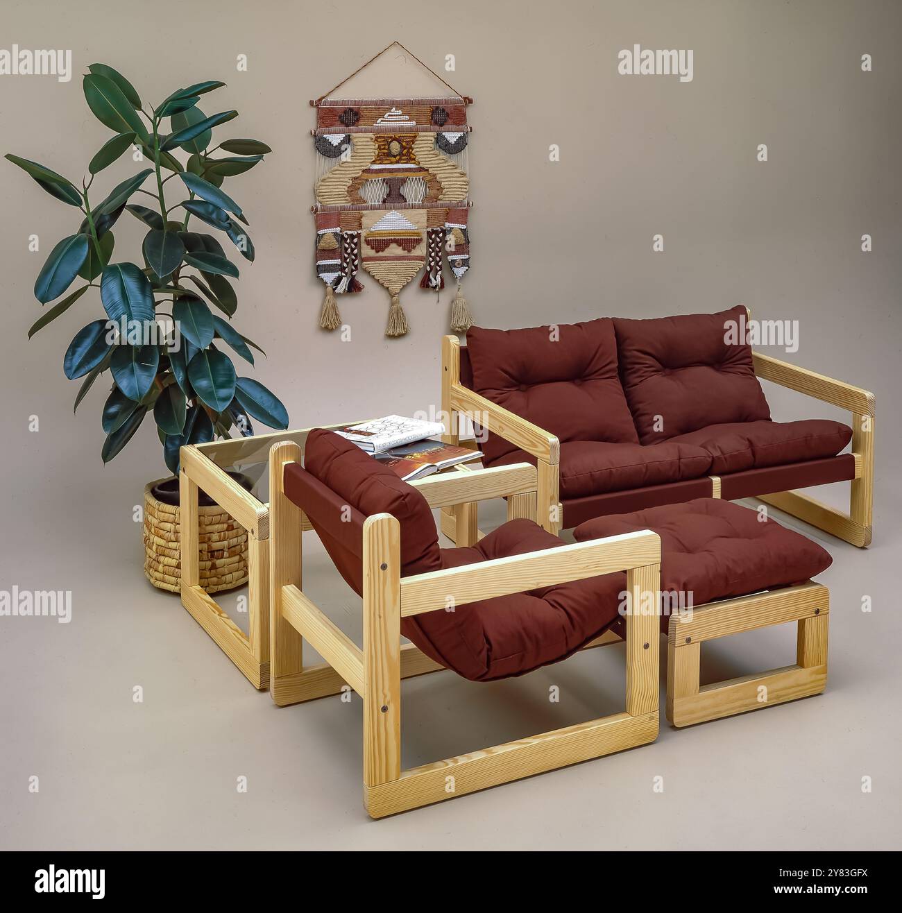 Room of self assembled furniture from kits Stock Photo - Alamy