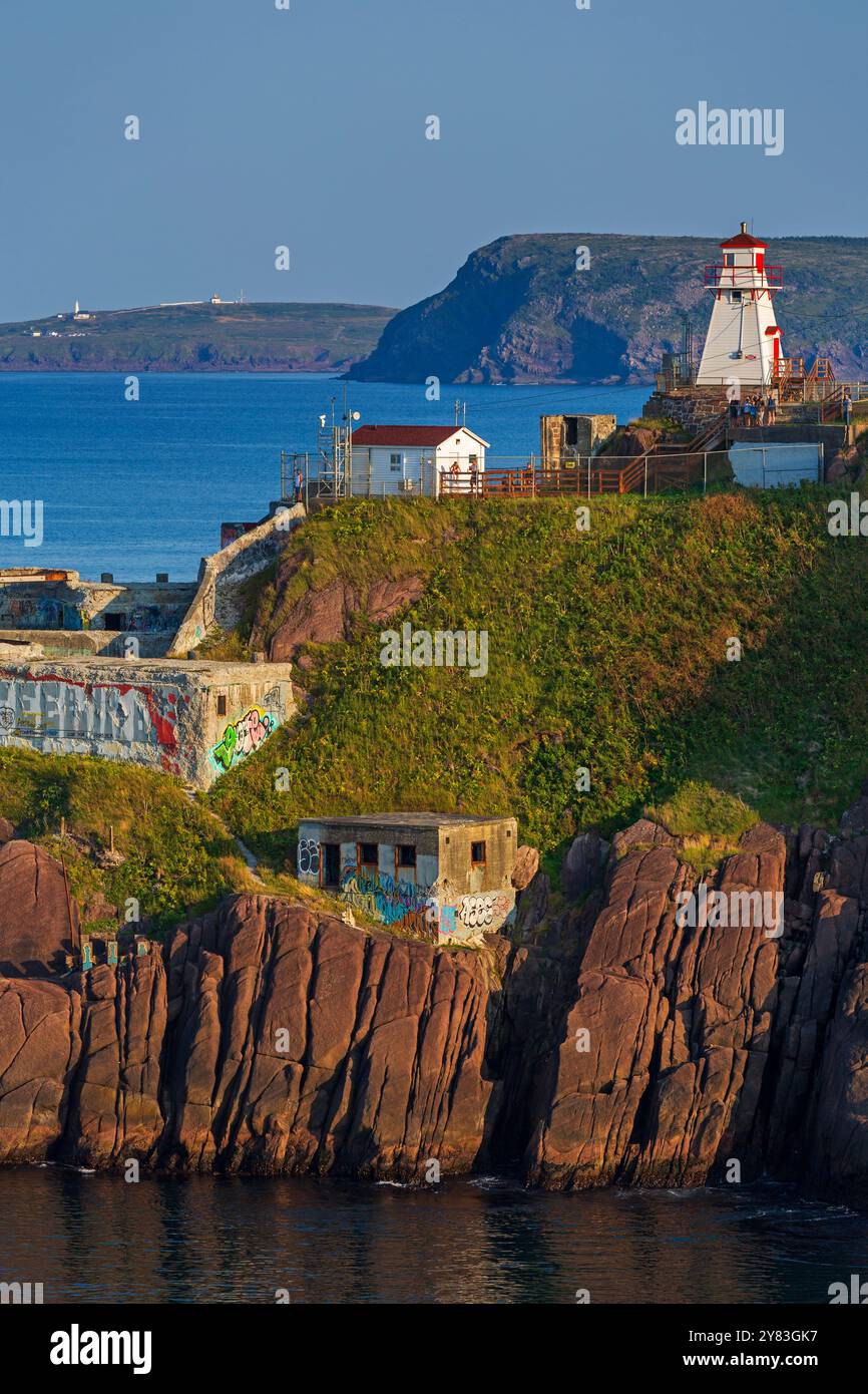 Fort Amherst Lighthouse, St. John's, Newfoundland & Labrador, Canada ...