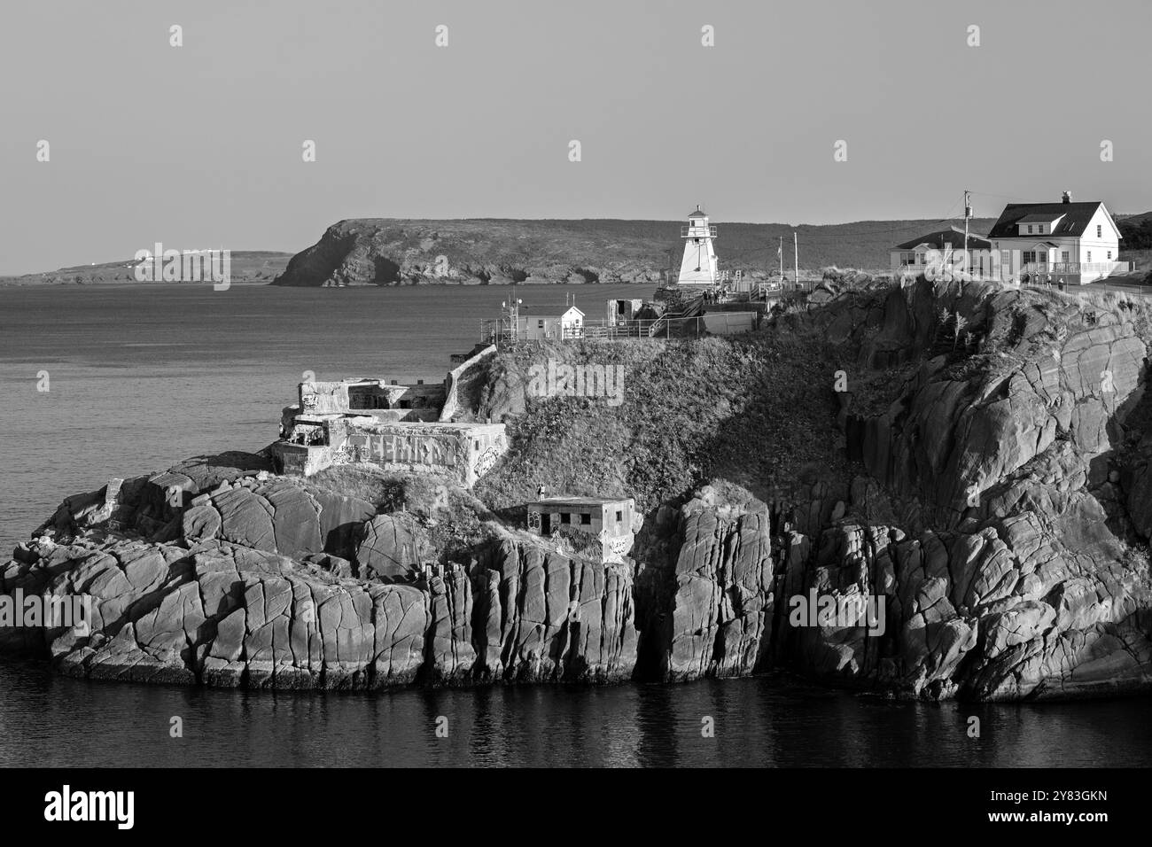 Fort Amherst Lighthouse, St. John's, Newfoundland & Labrador, Canada ...