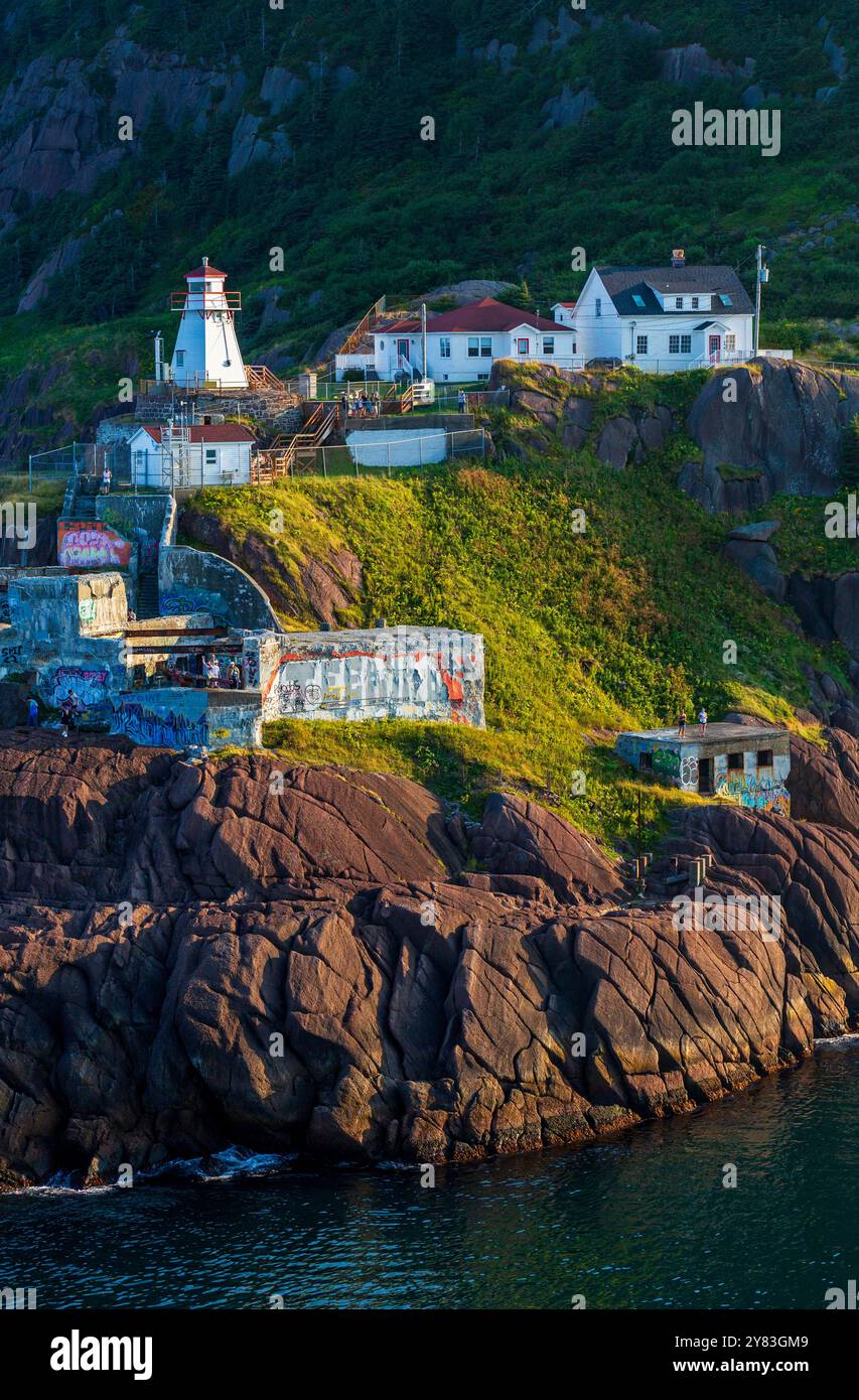 Fort Amherst Lighthouse, St. John's, Newfoundland & Labrador, Canada ...