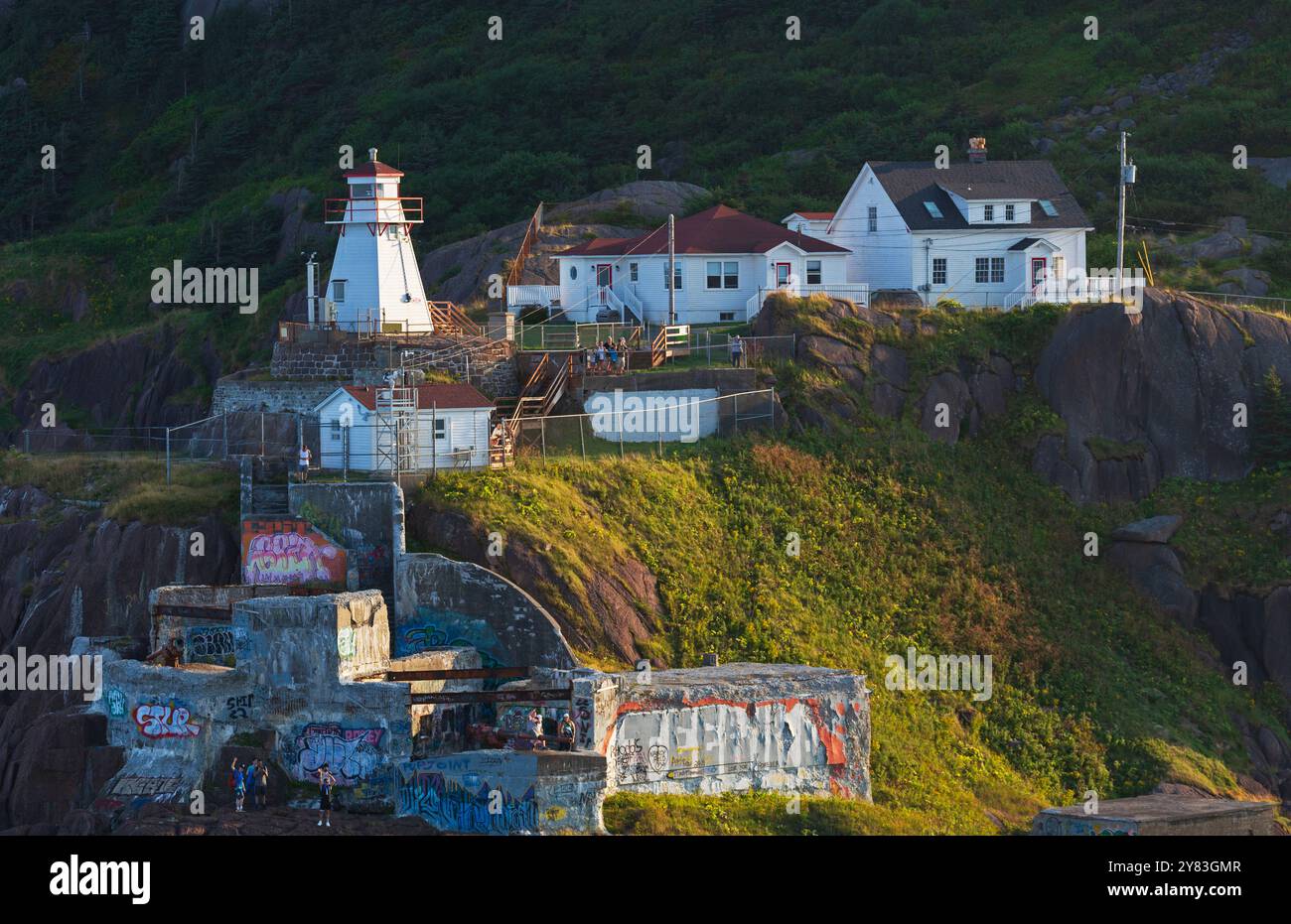 Fort Amherst Lighthouse, St. John's, Newfoundland & Labrador, Canada ...