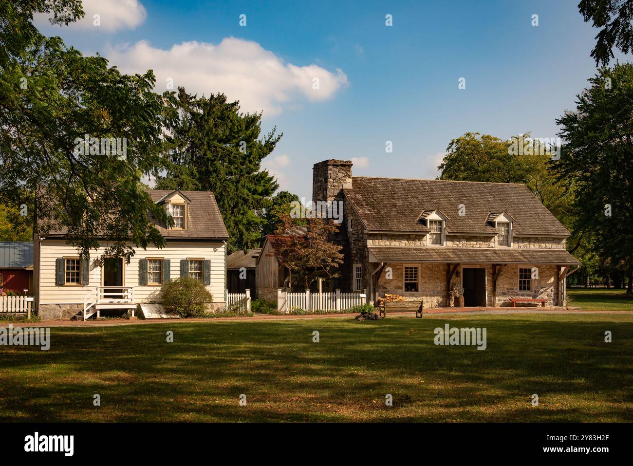 Landis Valley Village & Farm Museum, part of PA State Museum system, a ...