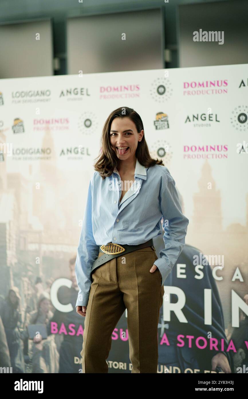 ROME, ITALY - OCTOBER 02th - attends the photocall of "Francesca ...