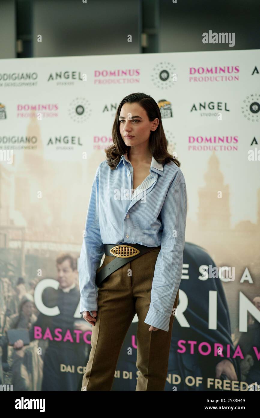 ROME, ITALY - OCTOBER 02th - attends the photocall of "Francesca ...