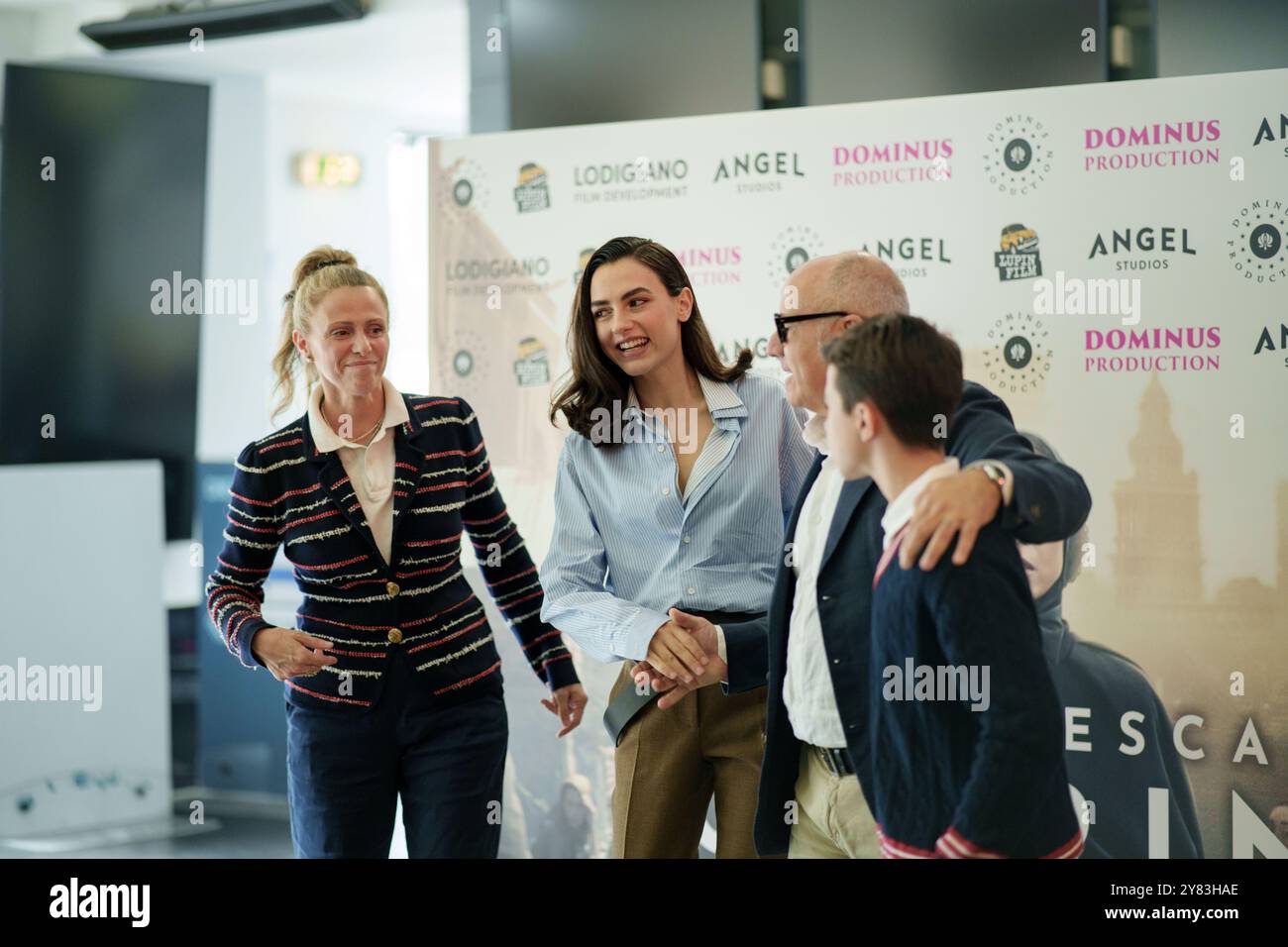 ROME, ITALY - OCTOBER 02th - attends the photocall of "Francesca ...