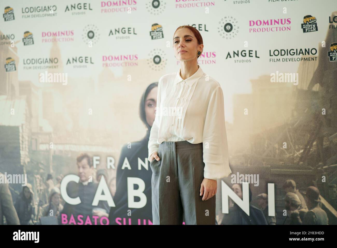 ROME, ITALY - OCTOBER 02th - attends the photocall of "Francesca ...
