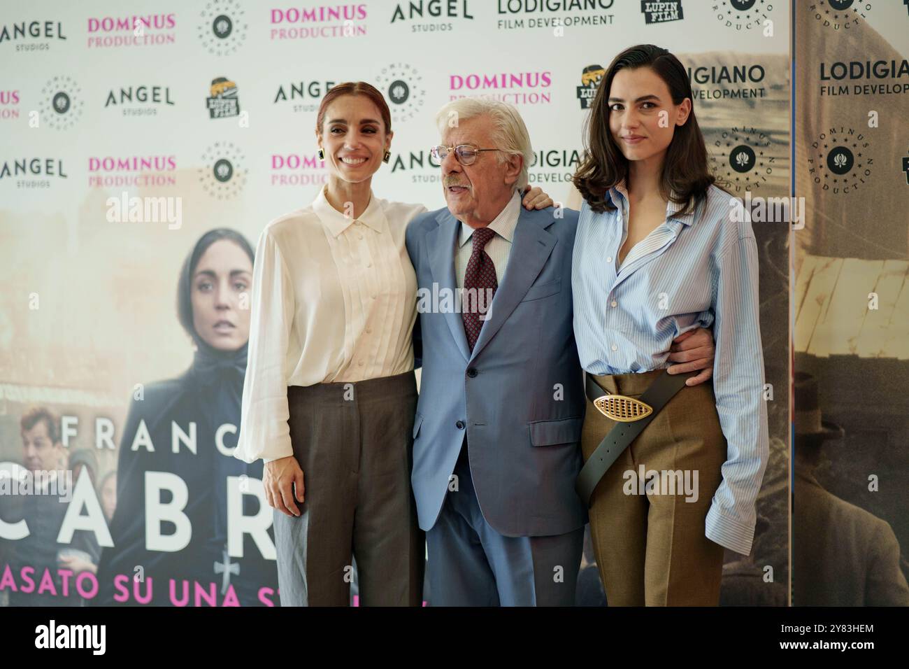 ROME, ITALY - OCTOBER 02th - attends the photocall of "Francesca ...