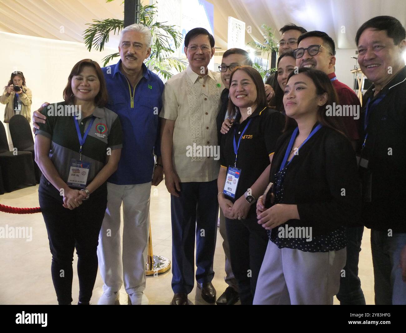 Manila, Philippines. 02nd Oct, 2024. Senatorial candidates Vicente ...