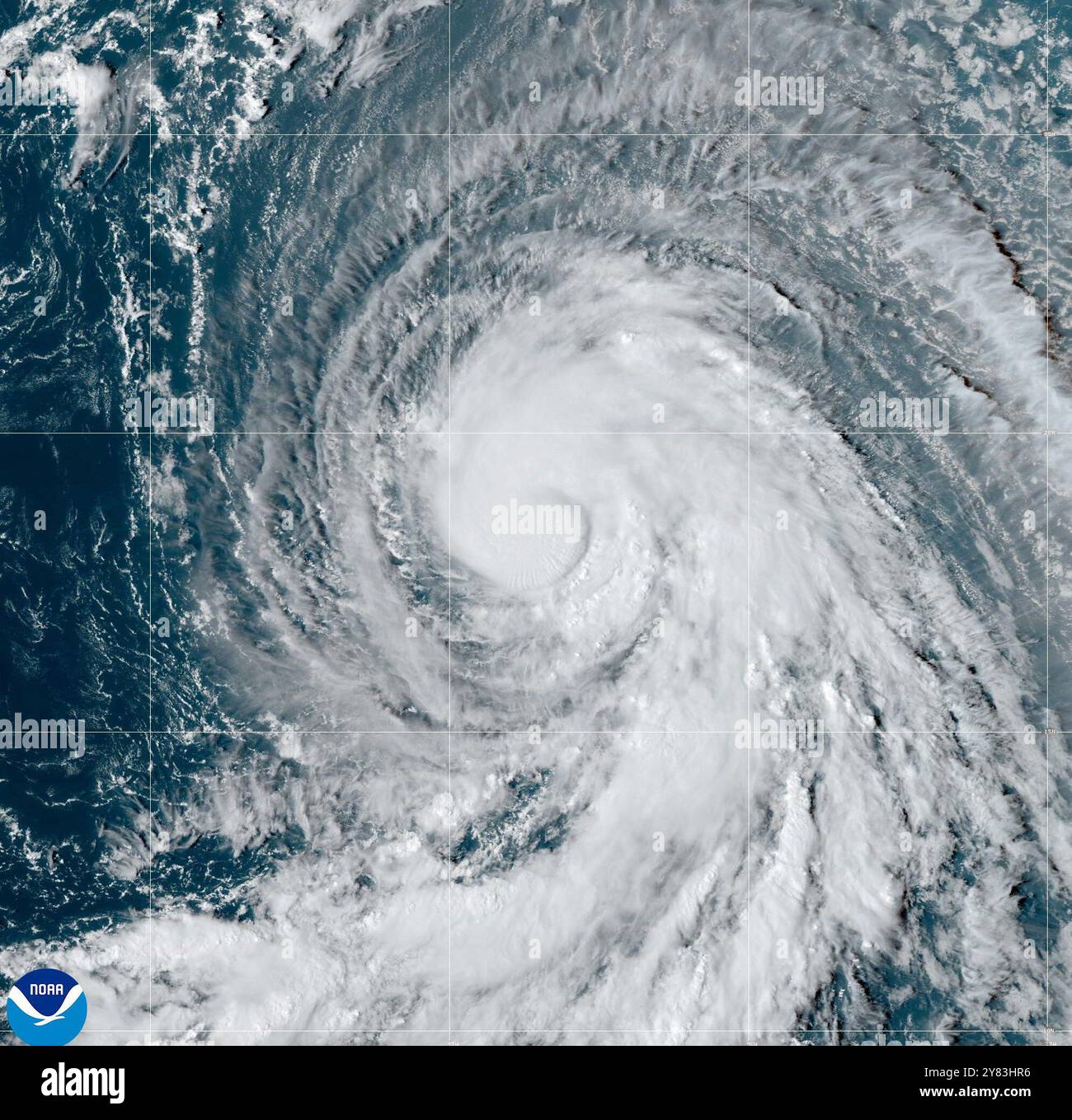 Tropical Atlantic Ocean. 2nd Oct, 2024. Although Hurricane Kirk is the ...