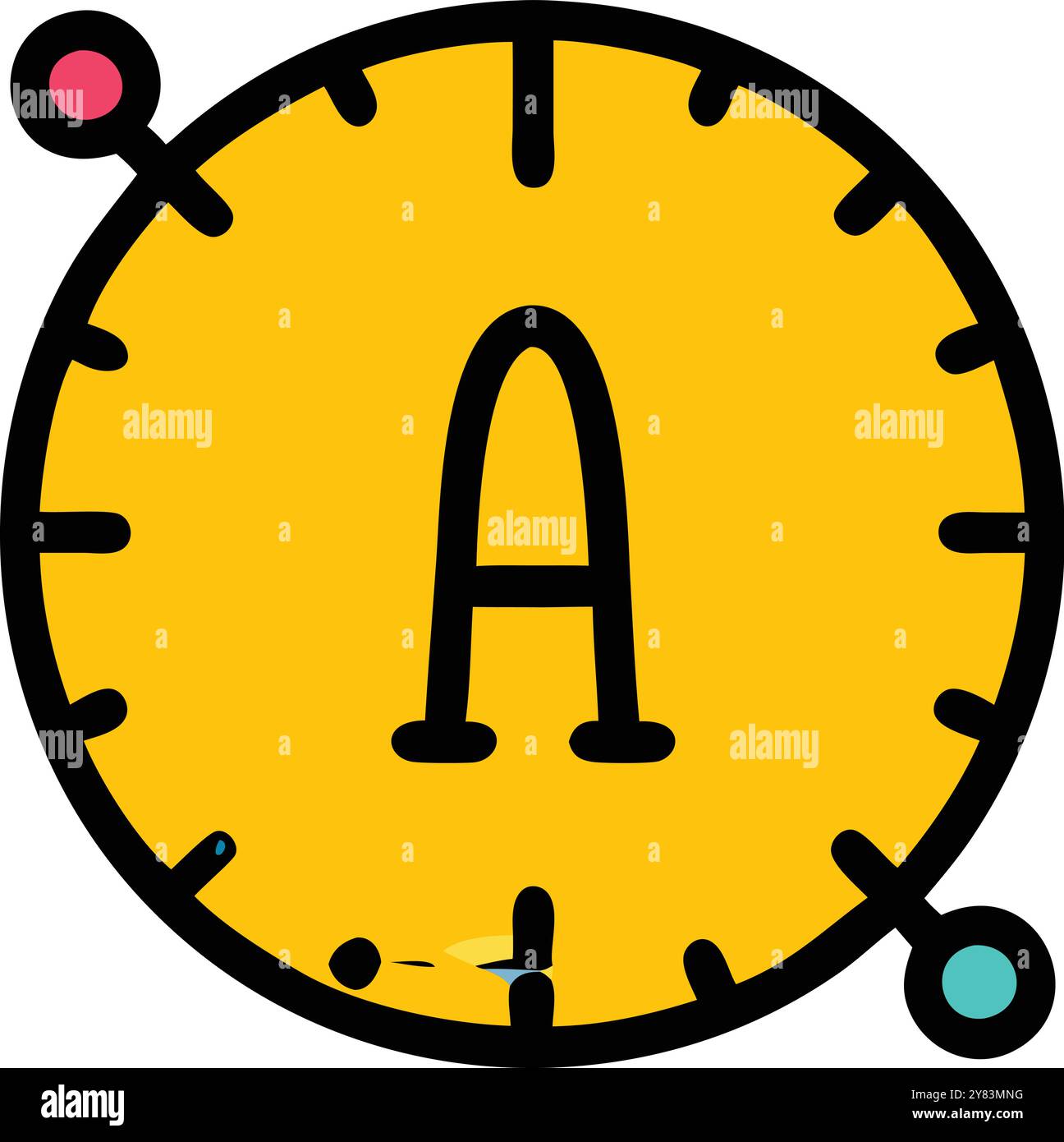A stylized circular icon with a bold letter A inside. featuring two ...