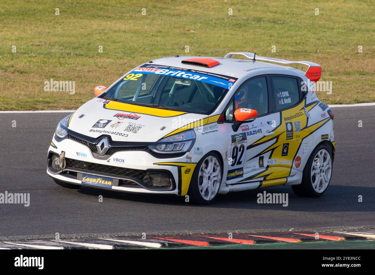 Alex Neville / Travis Coyne in the Dragon Sport Renault Clio Cup Gen 4 ...