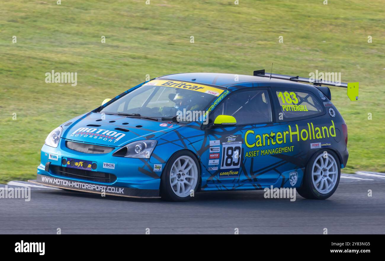 William Puttergill in his CH Racing with Motion Sport Honda Civic Type ...