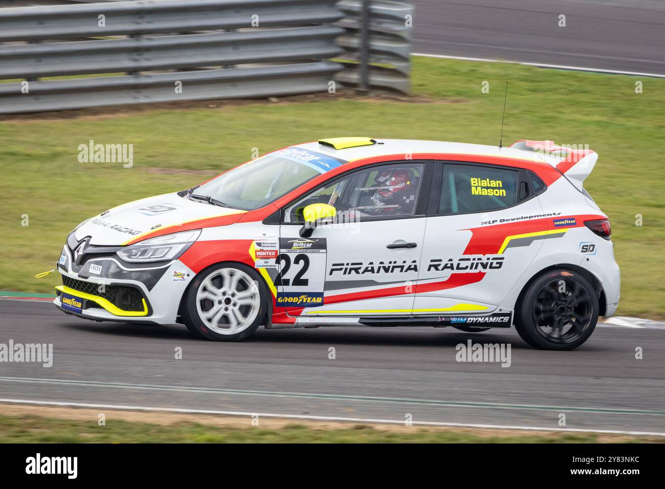 Chris Bialan / Simon Mason Sim Dynamics Renault Clio Cup Gen 4 car ...