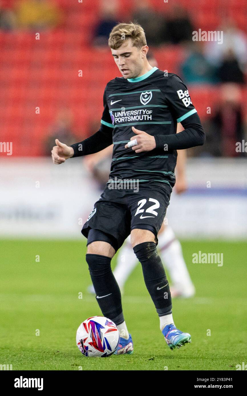 2nd October 2024; Bet365 Stadium, Stoke, Staffordshire, England; EFL ...