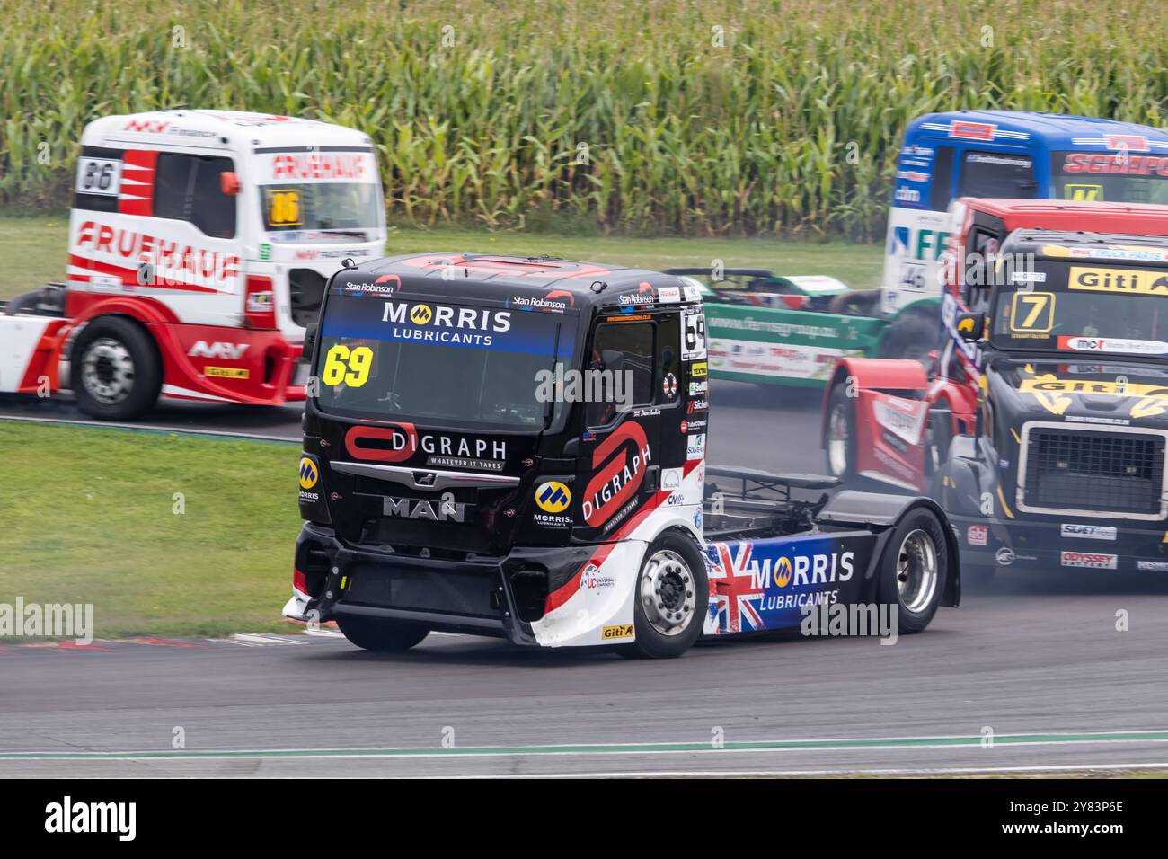David Jenkins in the Jenkins Motorsports Developments MAN TGX during ...