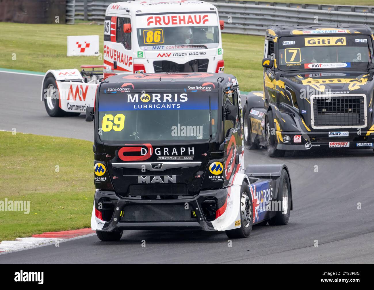 David Jenkins in the Jenkins Motorsports Developments MAN TGX during ...