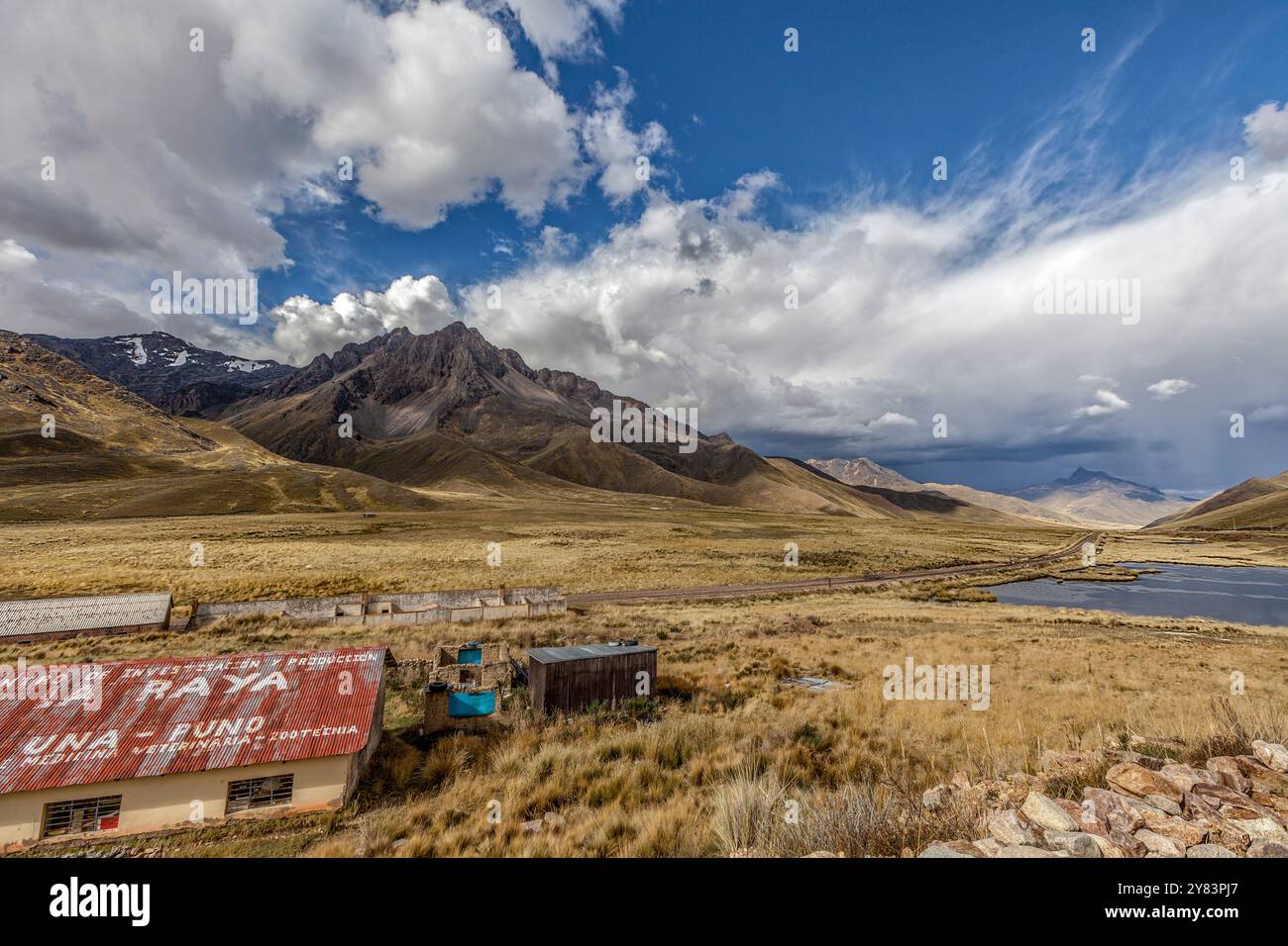 La Raya Pass, between Puno and Cusco, Peru Stock Photo - Alamy