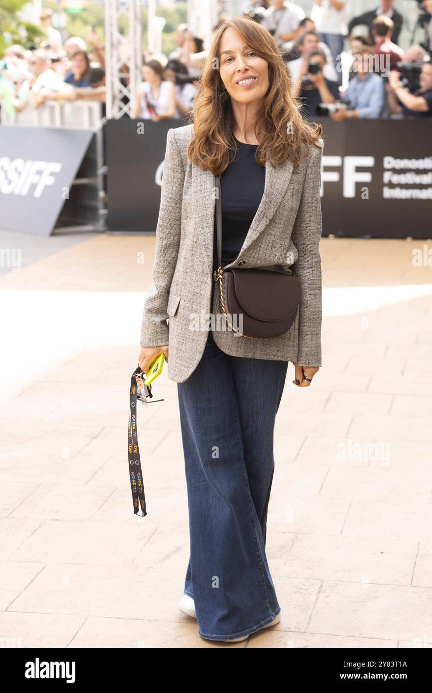 Dolores Chaplin arrives at Maria Cristina Hotel for the 72nd San Sebastian International Film ...