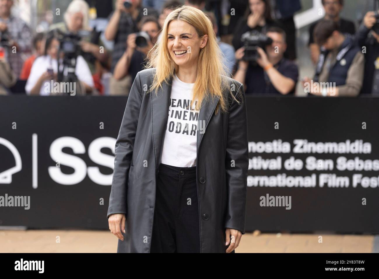 Melina Matthews arrives at Maria Cristina Hotel for the 72nd San ...